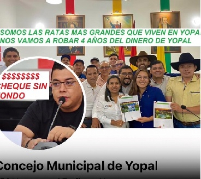 Nuevo ataque electrónico a las redes sociales del Concejo de Yopal
